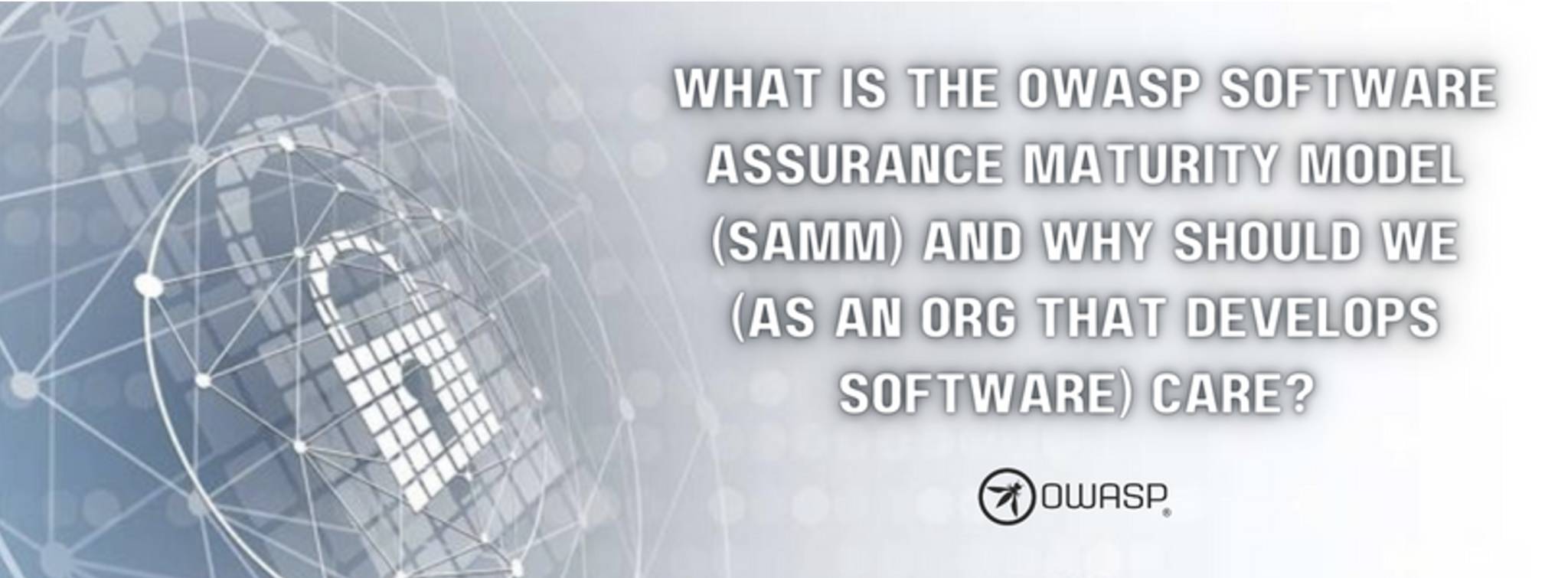 What is the OWASP Software Assurance Maturity Model (SAMM) and Why ...